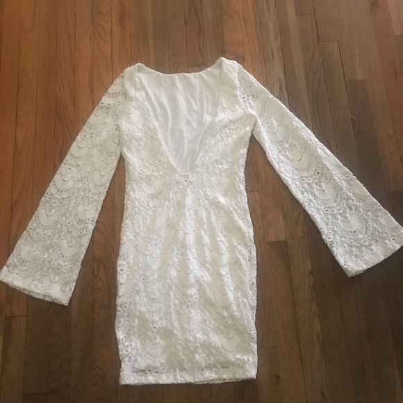 Nightcap | Dresses | Nightcap White Lace Dress | Poshmark